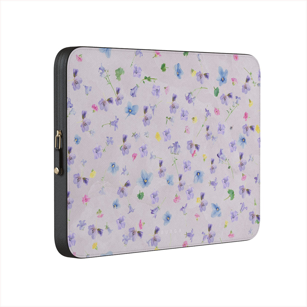 Wildflower - Leather Laptop Sleeve | BURGA