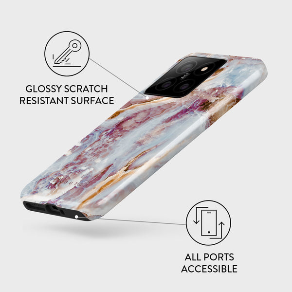 Frozen Leaves - Cute Marble Xiaomi 14 Pro Case | BURGA