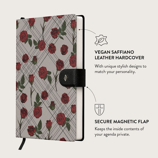 Sweet Sin - Saffiano Leather Journal Notebook | BURGA