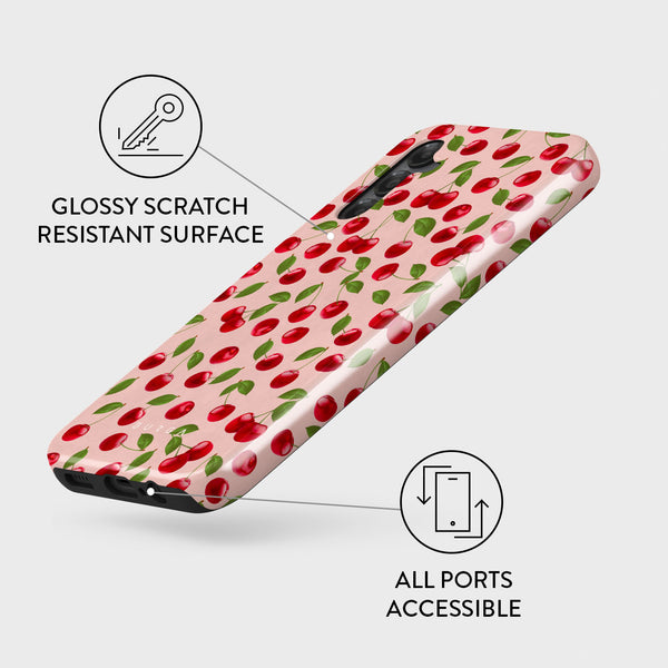 Afternoon Treat - Cherry Samsung Galaxy A14 5G Case | BURGA