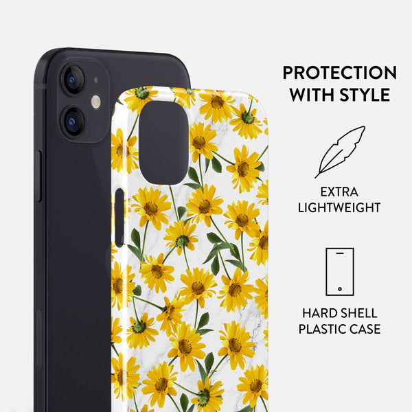 Summer Scent - Yellow Flower iPhone 12 Case | BURGA
