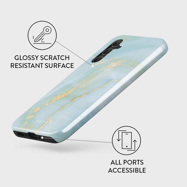 Sea Salt - Samsung Galaxy A34 Case | BURGA